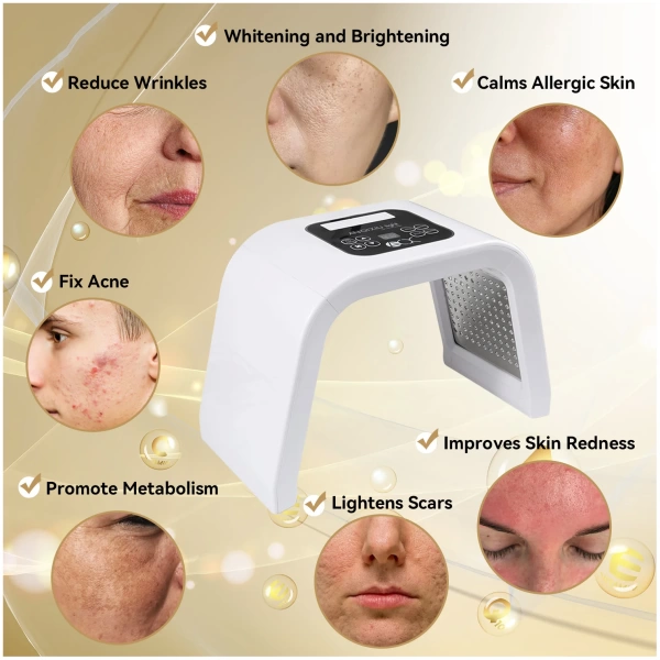 Megelin LED Light Therapy Machine - RollaDank